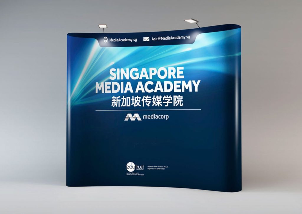 Branding for Singapore Media Academy : Krome: Web Design Singapore ...