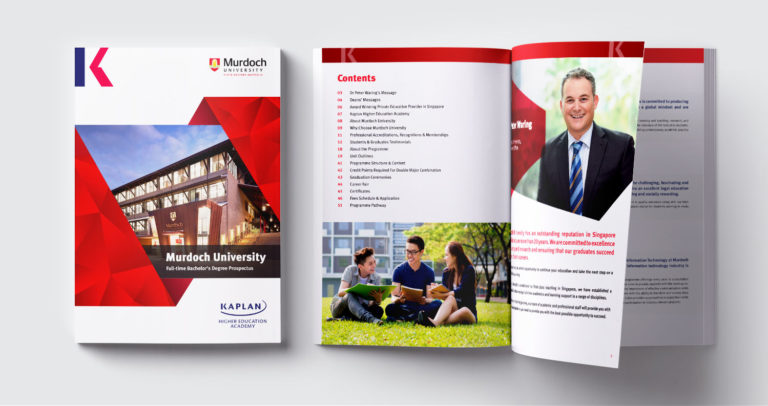 Murdoch University Prospectus : Krome: Web Design Singapore | Web ...