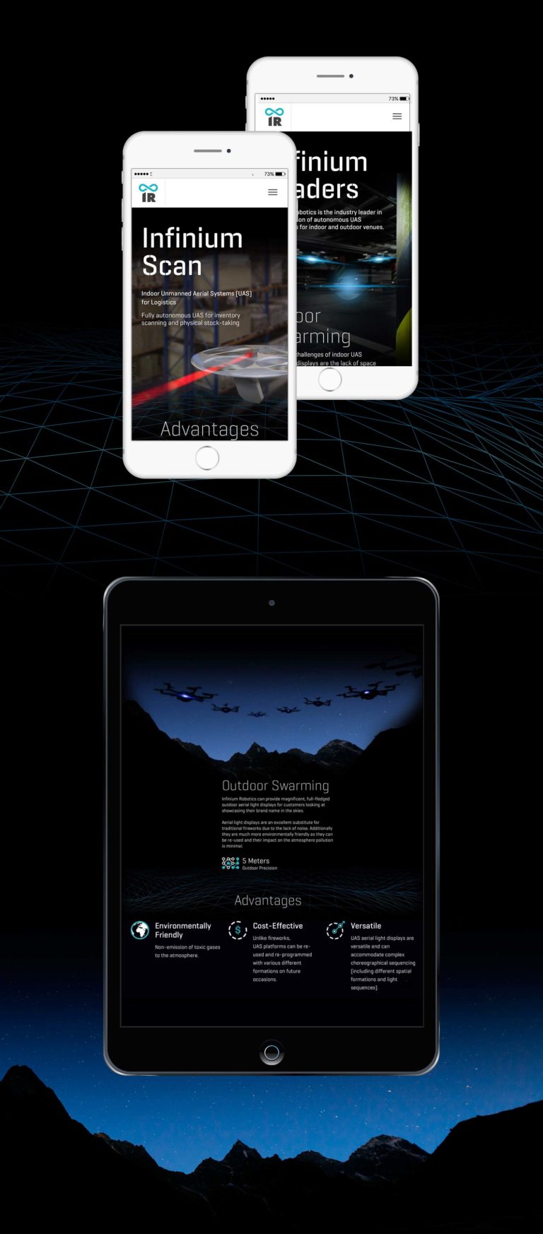 Web Design and Development for Infinium Robotics : Krome: Web Design ...
